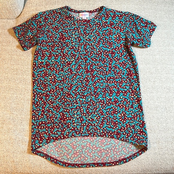 LuLaRoe | Shirts & Tops | Lularoe Girls Floral Tee Shirt | Poshmark